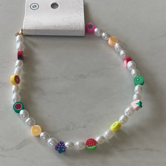 EARTHBOUND | Jewelry | Earthbound Vintage 9s Fruit Slice Faux Pearl ...